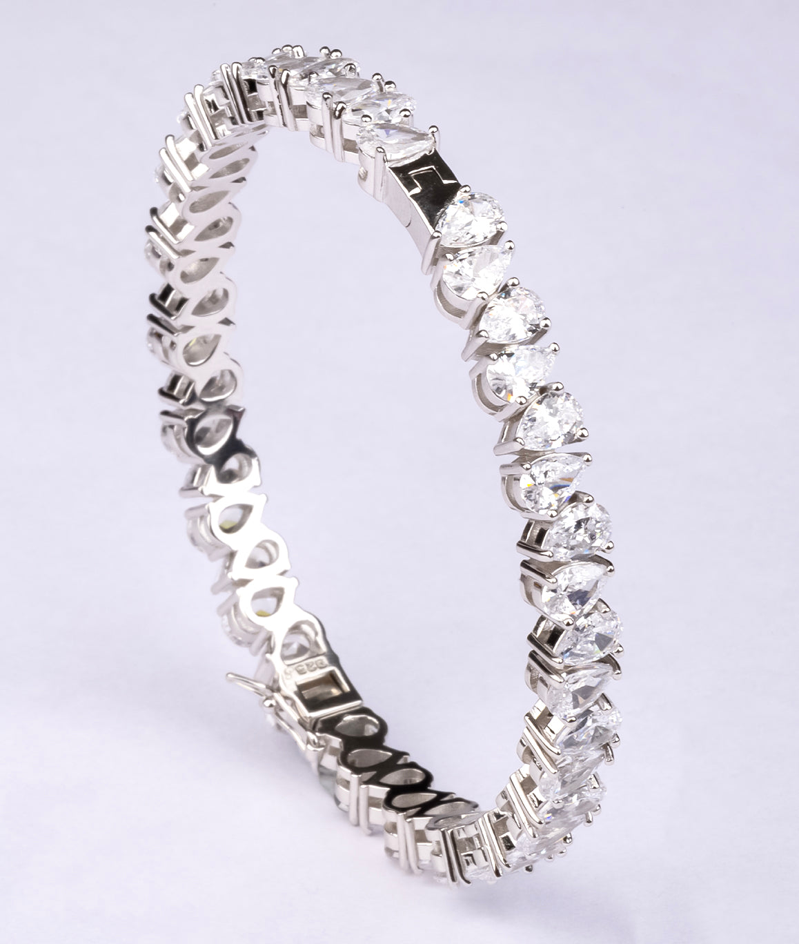 Buy 925 Silver CZ Bangle for Women| ARCKZ Party Wear Jewellery – Arckz ...