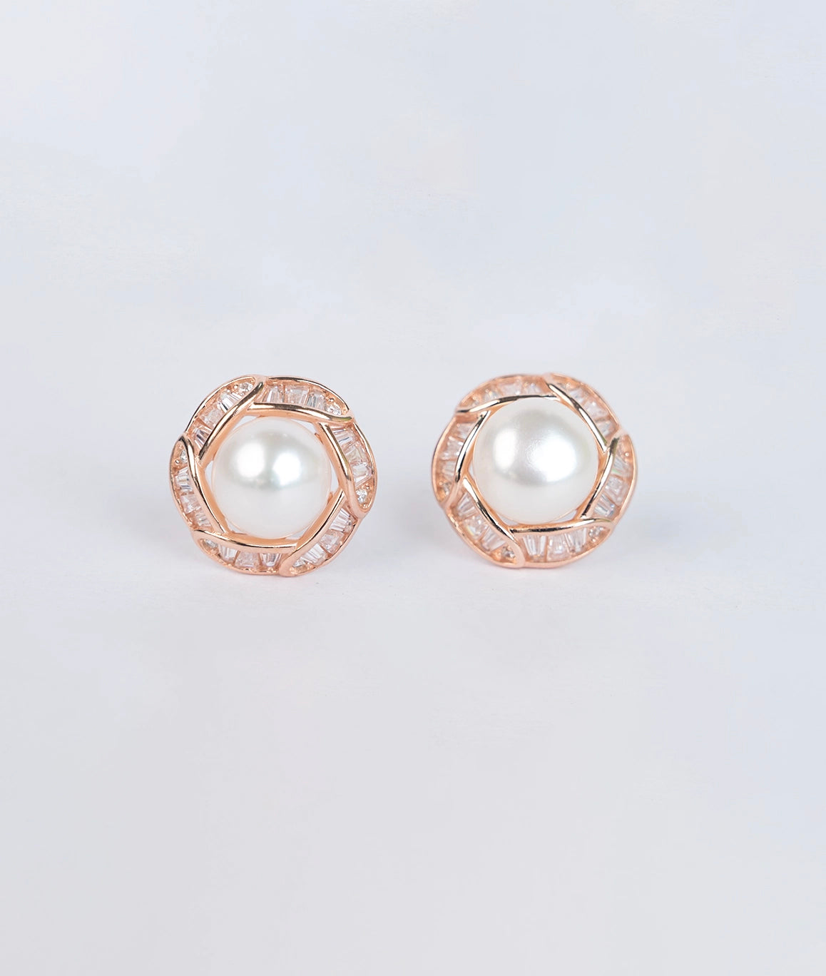 Indu Pearl Italian Silver Studs | ARCKZ – Elegant Pearl Charm – Arckz ...